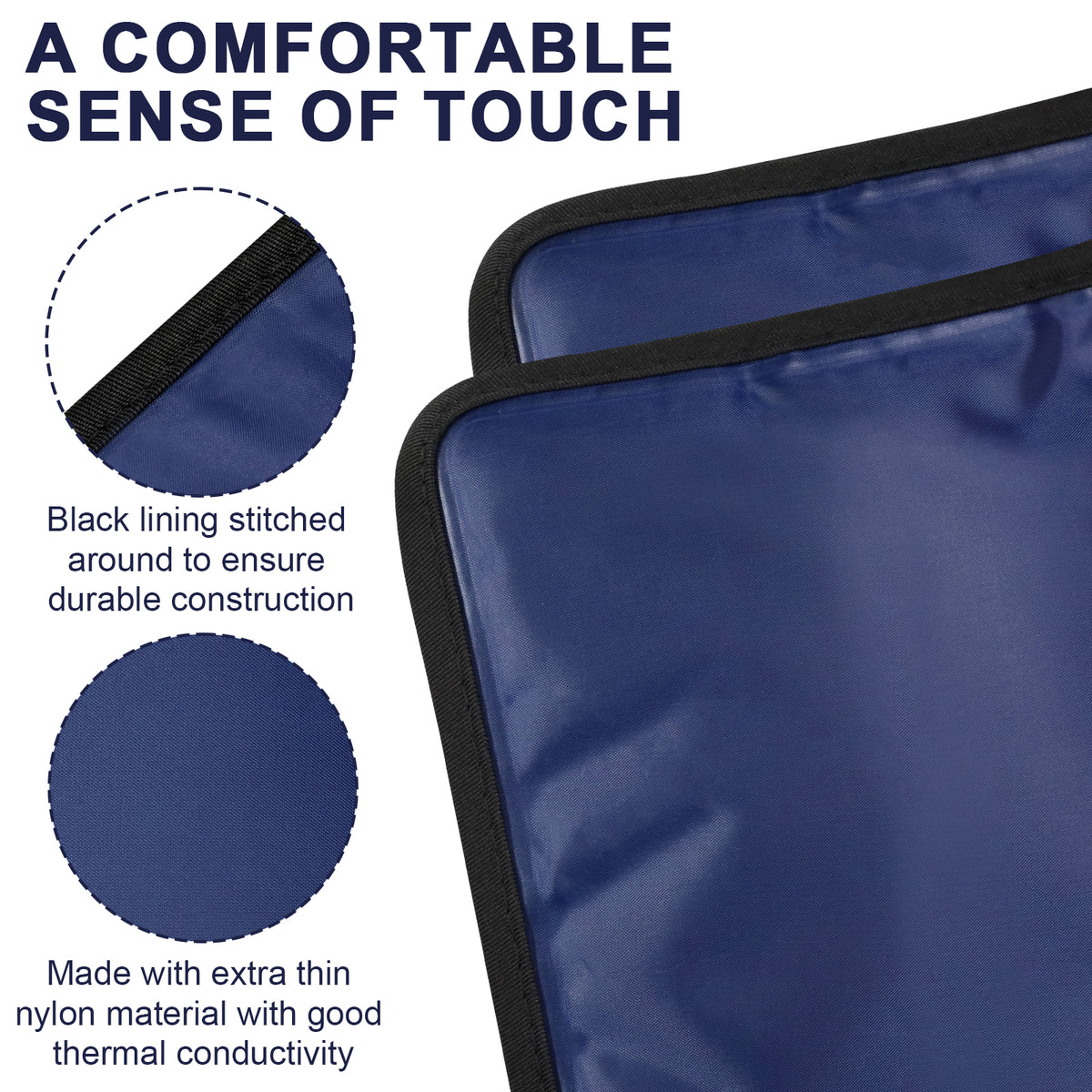 Ice Packs for Injuries Reusable, Back Pain Relief, Knee Ice Pack Wrap ...